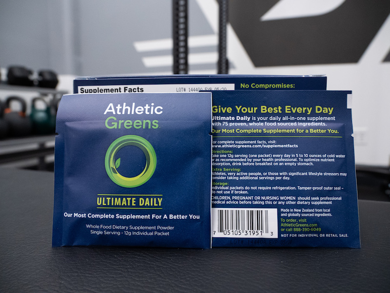 Athletic greens — Reviews VC